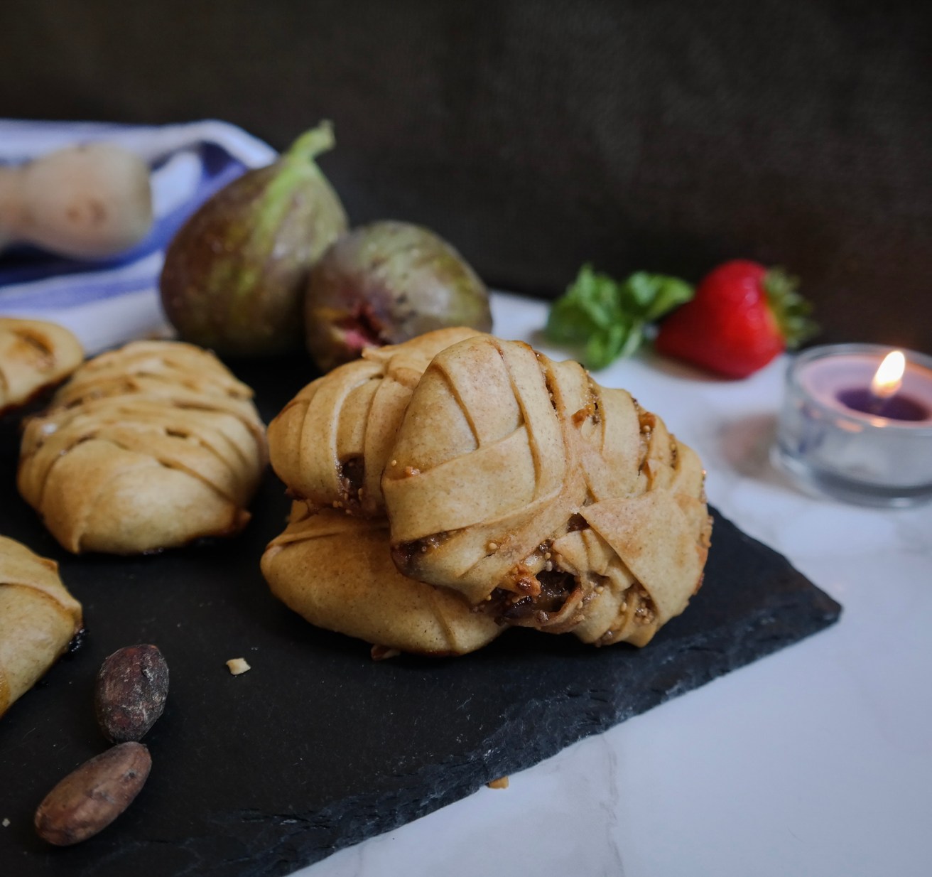 Dolci ricette vegan: mini strudel di fichi senza zucchero – Italy Quit ...